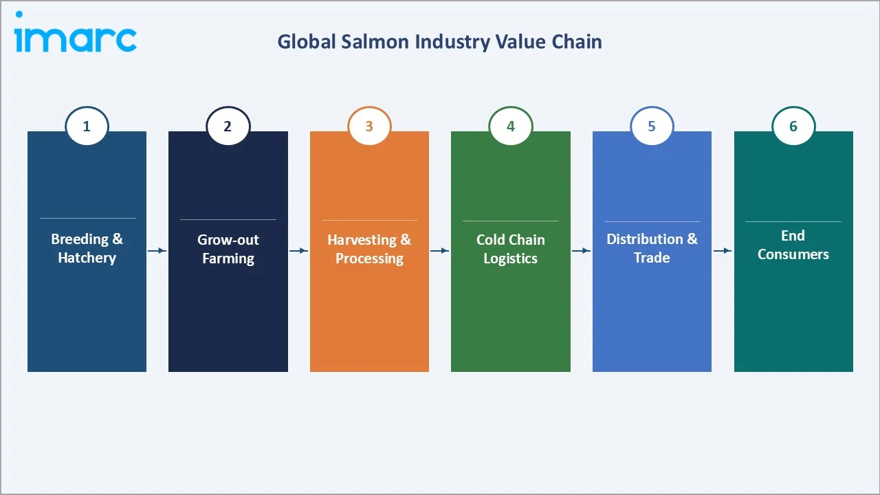 Global Salmon Market Size, Share, Growth & Forecast 2034